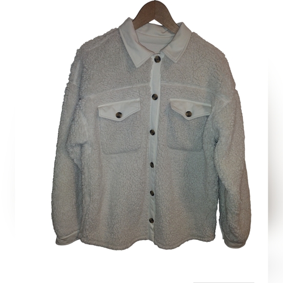 Thread & Supply | Jackets & Coats | Thread Supply Sherpa Shacket | Poshmark